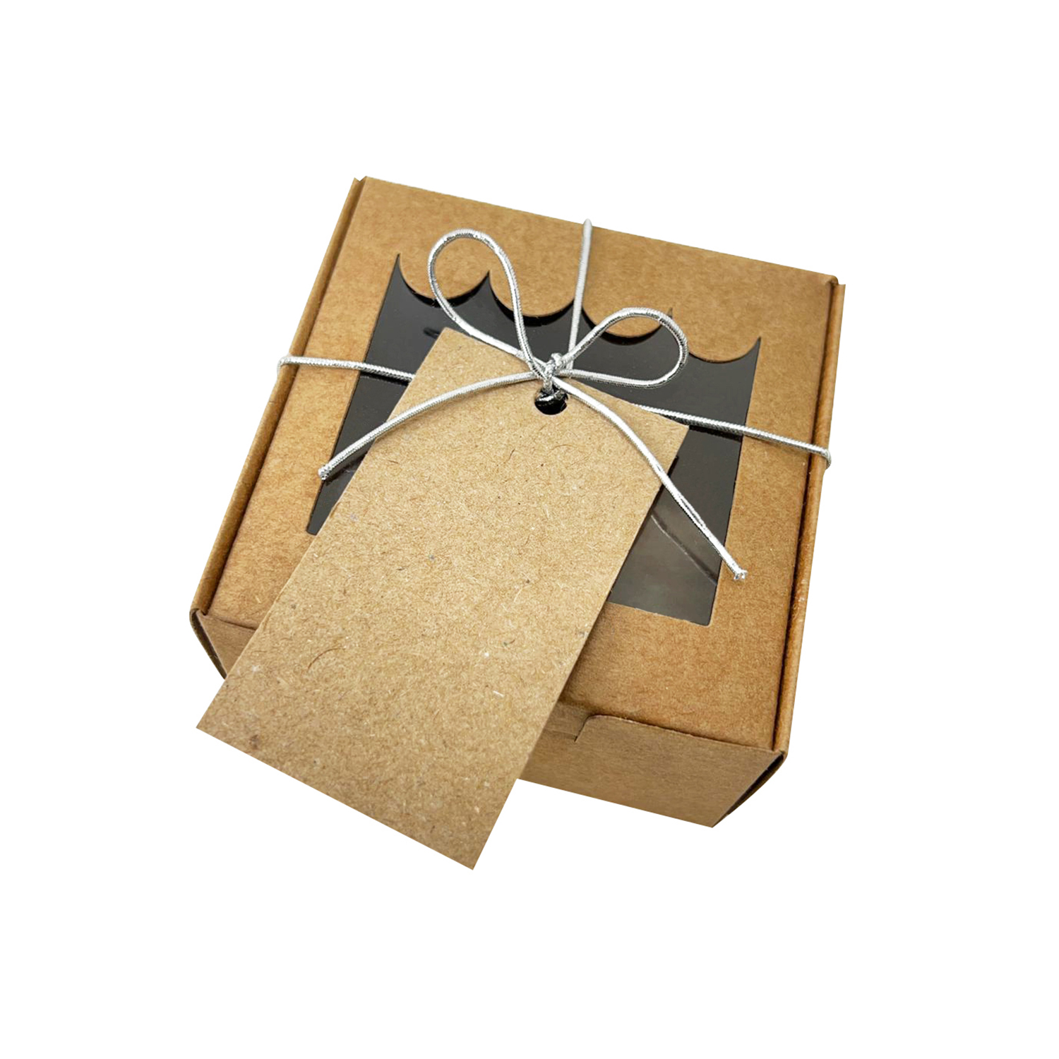 Tag Retangular Kraft (8 x 4 cm) 100 Unidades