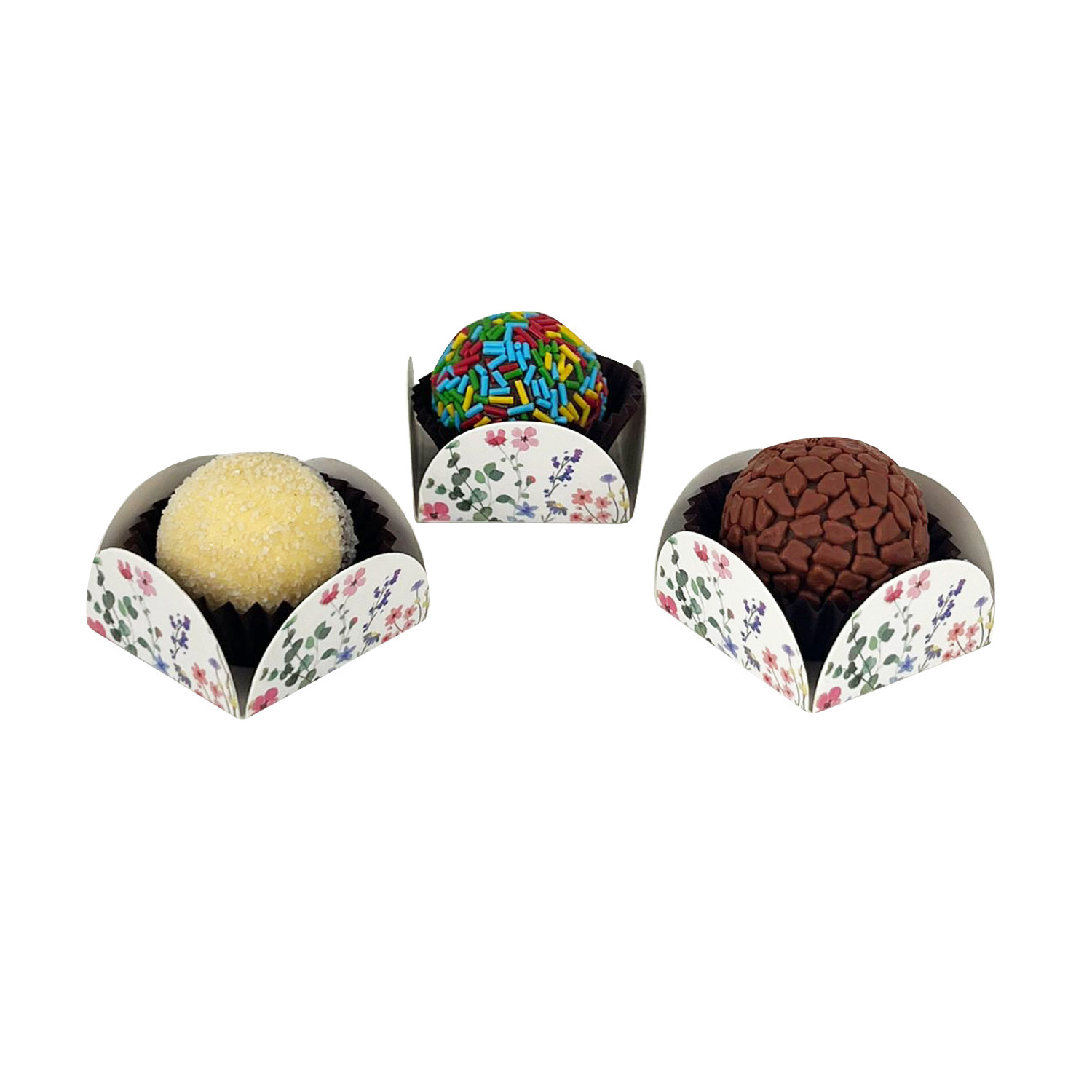 Forminha Para Brigadeiro, Docinhos Para Voce - 100 unidades