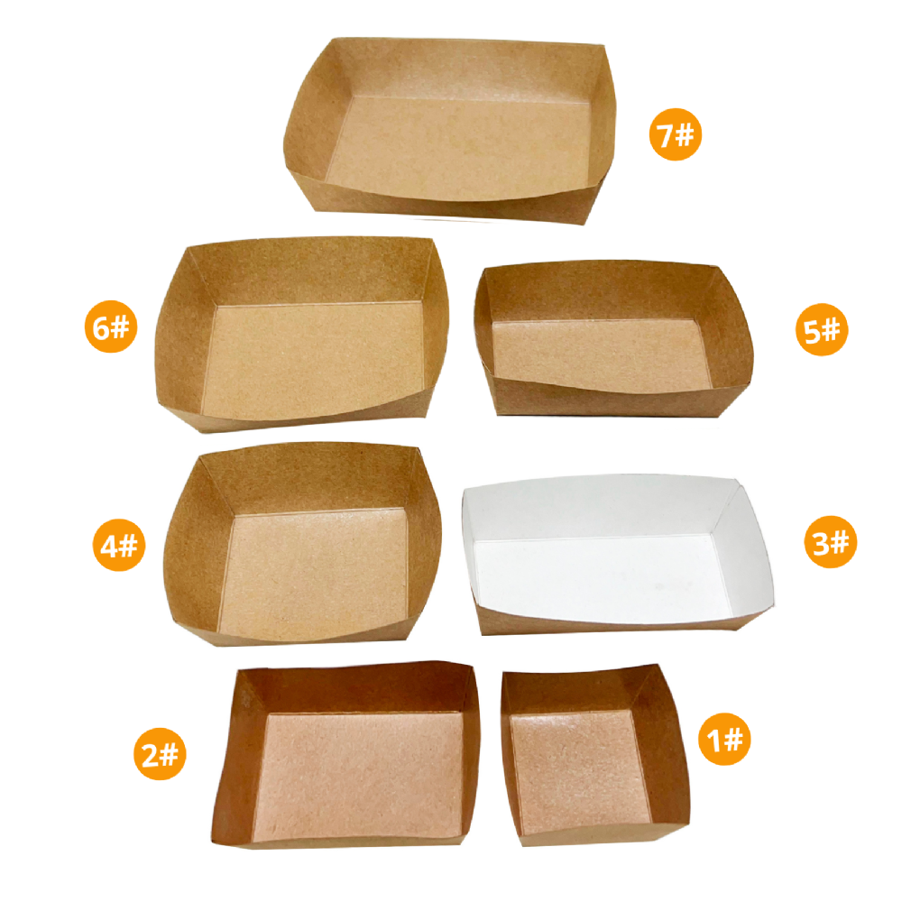 Bandeja Multiuso Kraft 130ml (6,7 x 5,5 x 4 cm) - 450 Unidades