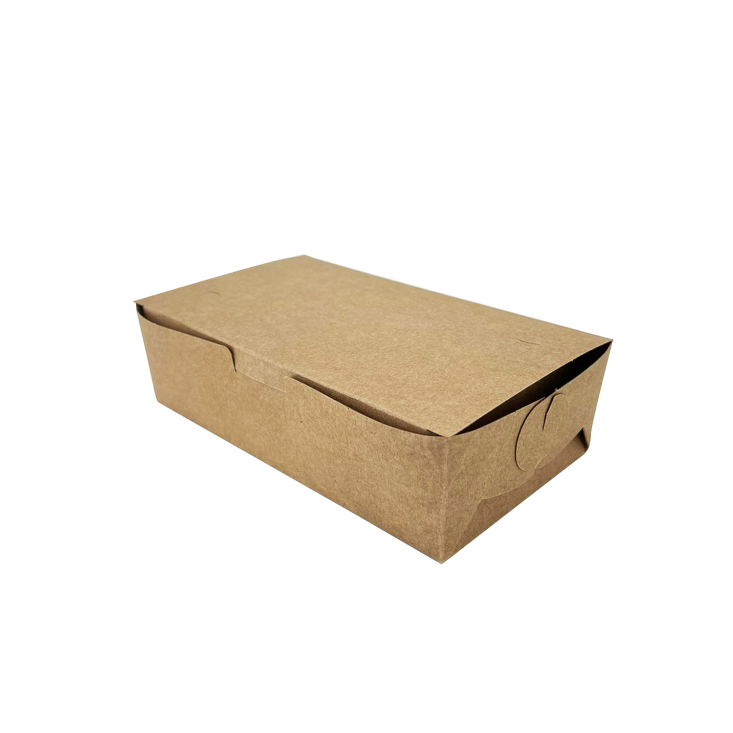 Embalagem Kraft Pequena p/ Delivery c/ Plastificação - 100 Unidades