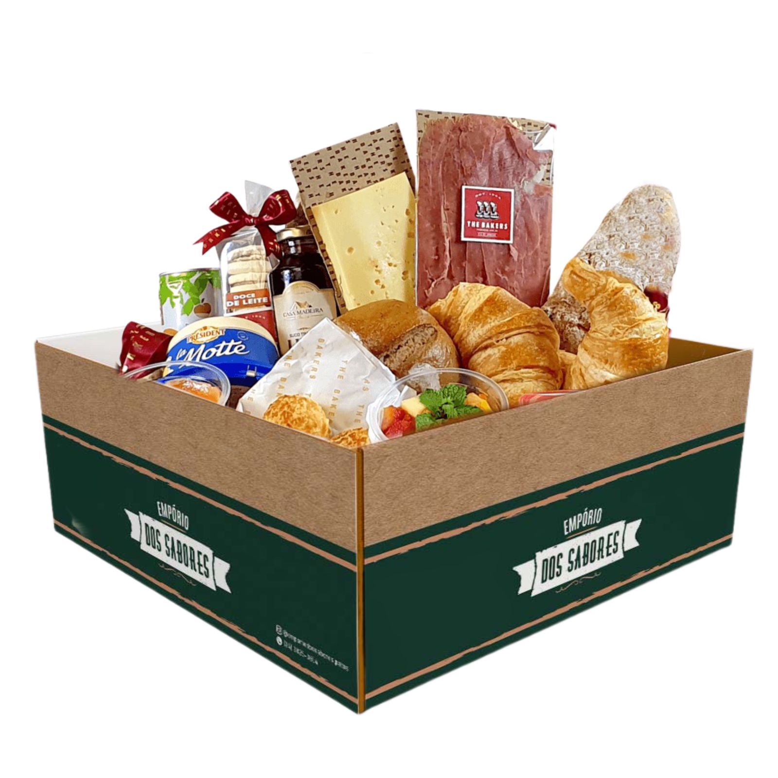 Caixa empastada para Kits e Cestas (34 x 34 x 14 cm) Personalizada