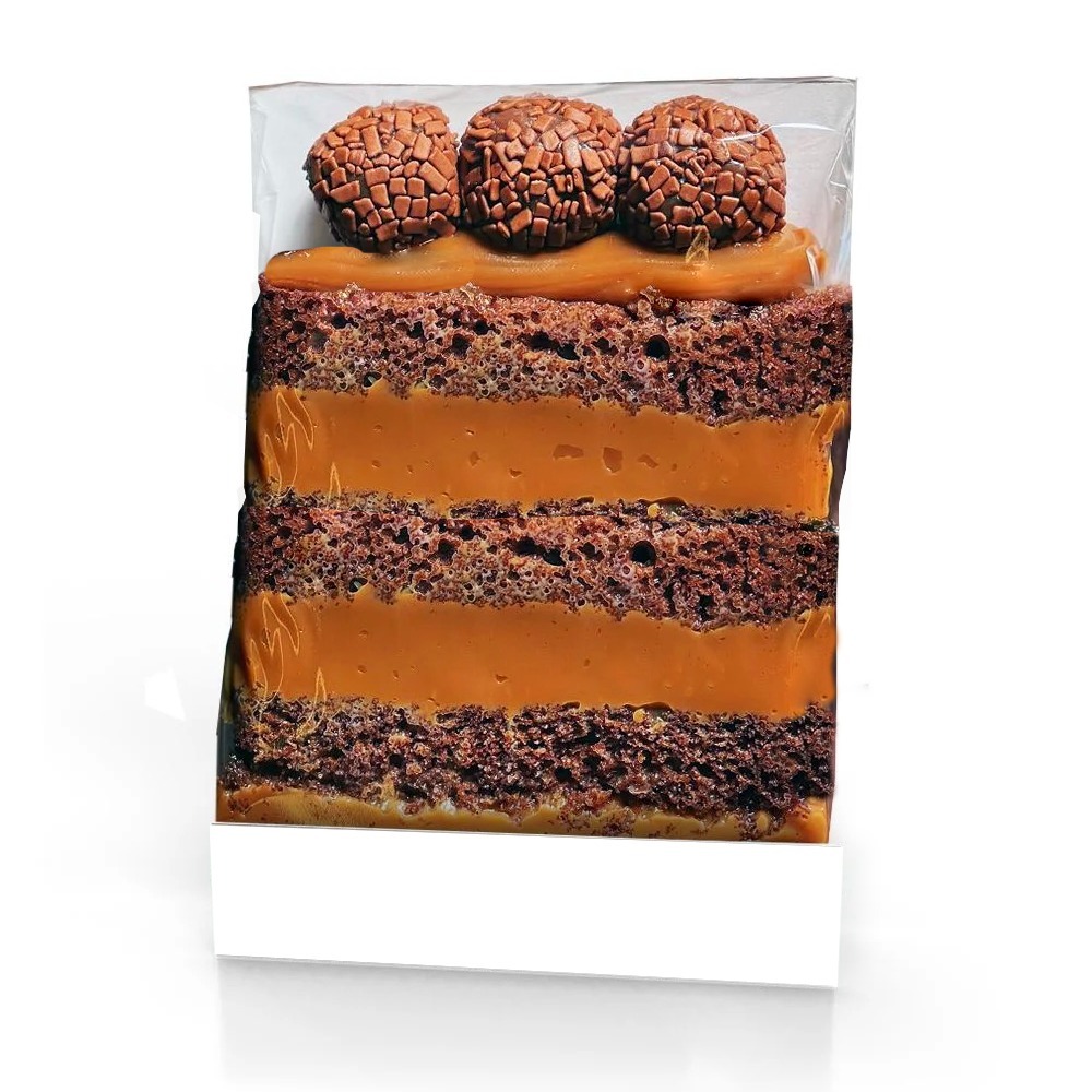 Base Papel Cartão p/ Slice Cake, Biscoitos, cookies (10 x 2,5 x 13 cm)